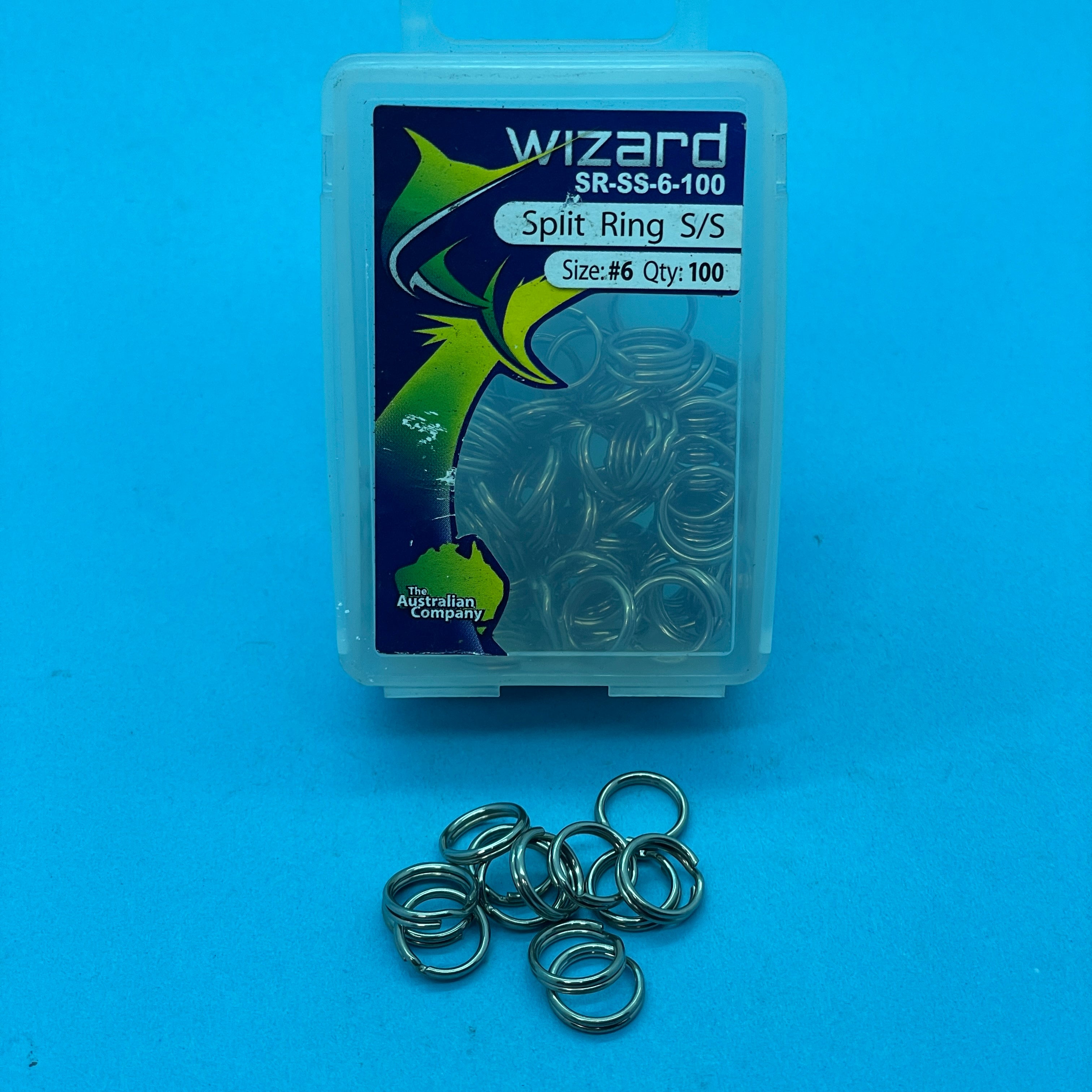 Stainless Steel Split Rings – Rockstar Tackle
