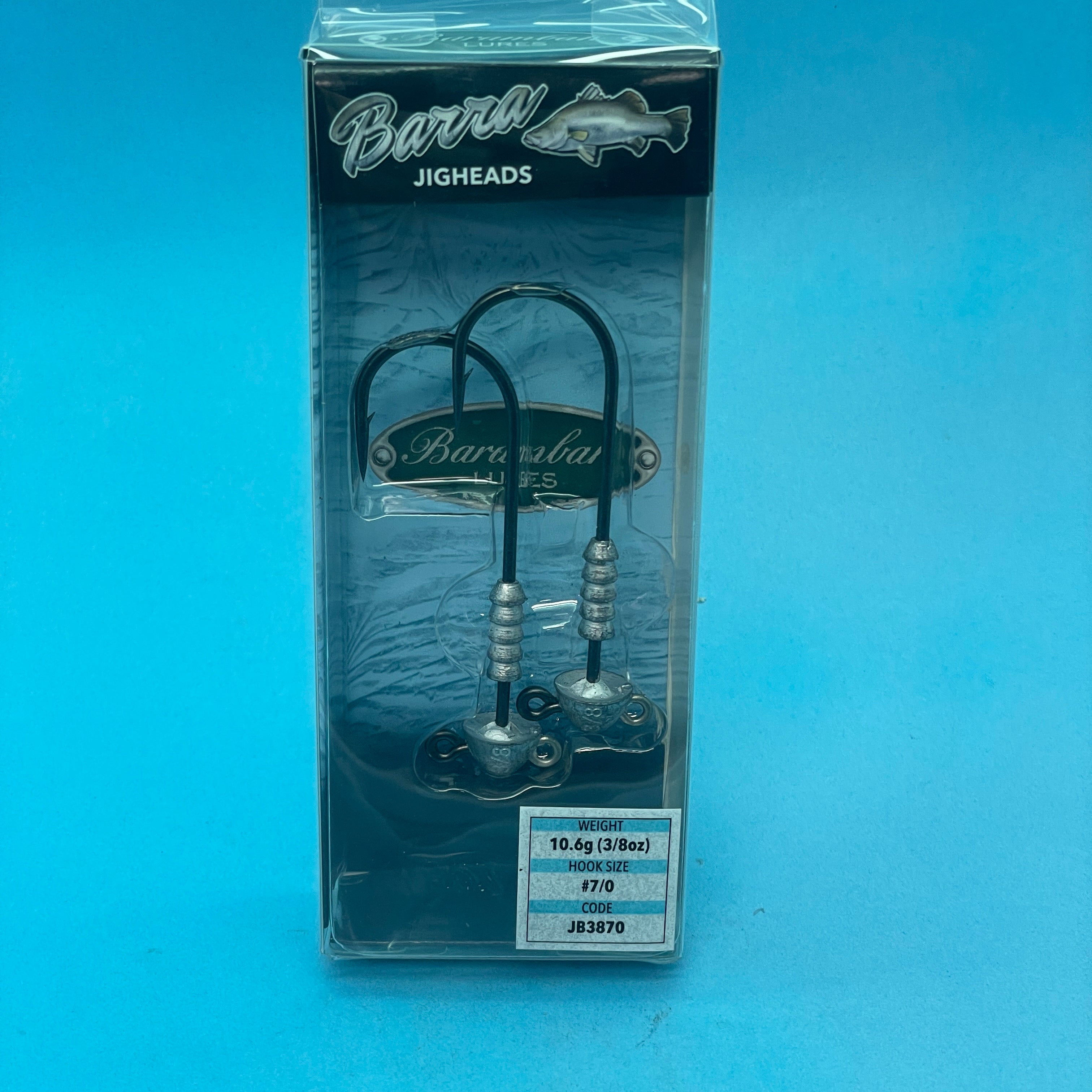 Barambah Barra Jig Heads - Unpainted - 3/8oz 7/0 – Rockstar Tackle